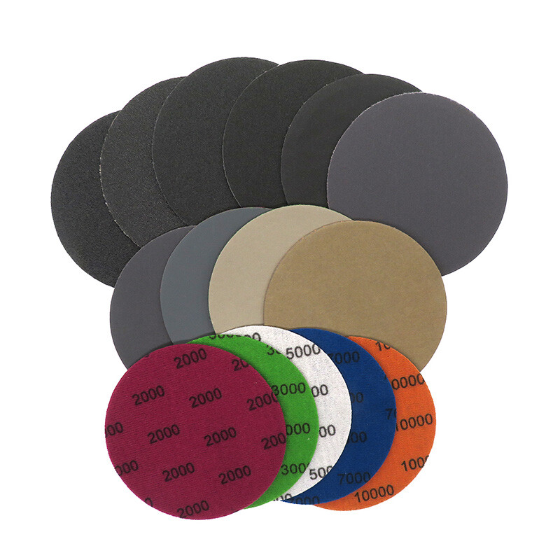 75mm Wet and Dry Sanding Discs 3 inch Sandpaper Hook and Loop Pads Grit ...