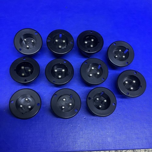 BULGIN 3 PIN PANEL SOCKET FOR VINTAGE AMPS QUAD MARSHALL TYPE C - 1 ...