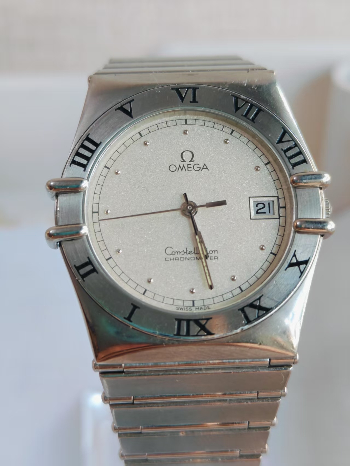 Omega Constellation Chronometer Quartz Men's Watch 35… - Gem