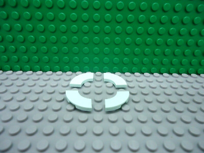 Lego 4 Light Aqua 2x2 Rounded Corner Tile NEW | eBay