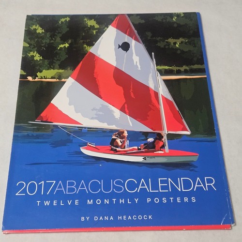 Abacus Calendar 12 11 x 14 Posters by artist Dana Heacock 2017 | eBay