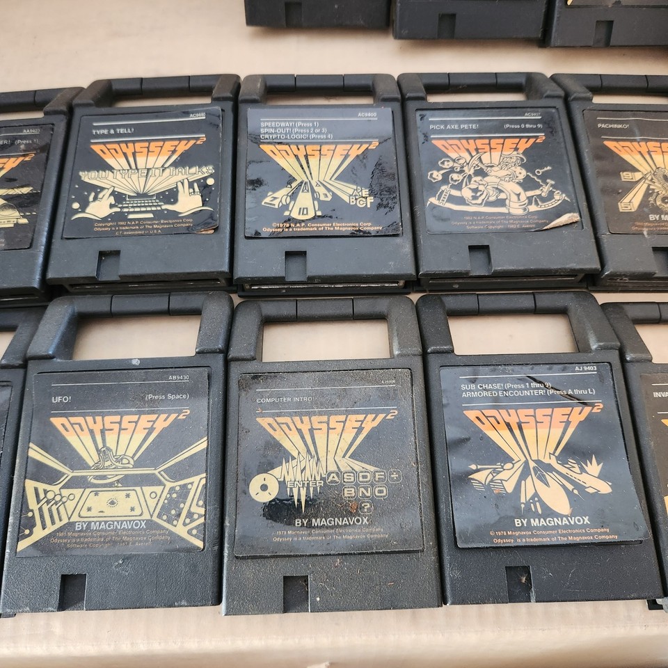 Vintage! Odyssey 2 Gaming Console by Magnavox/Includes 13 Games/2 ...