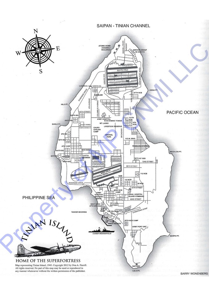 Seabees and Superforts at War: WWII Tinian Island History - Don Farrell ...