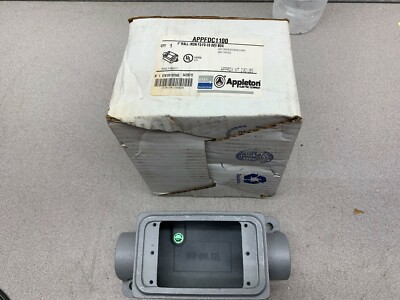NEW IN BOX APPLETON CAST DEVICE BOX-SINGLE GANG APPFDC1100 | eBay