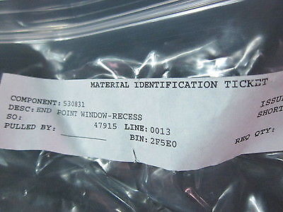 AXCELIS 530831 End point window, GPL, Has some Scratching | eBay