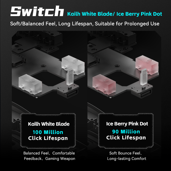 VXE Dragonfly R1 Wireless Gaming Mouse – PAW3395 Sensor, Bluetooth 5.0 ...