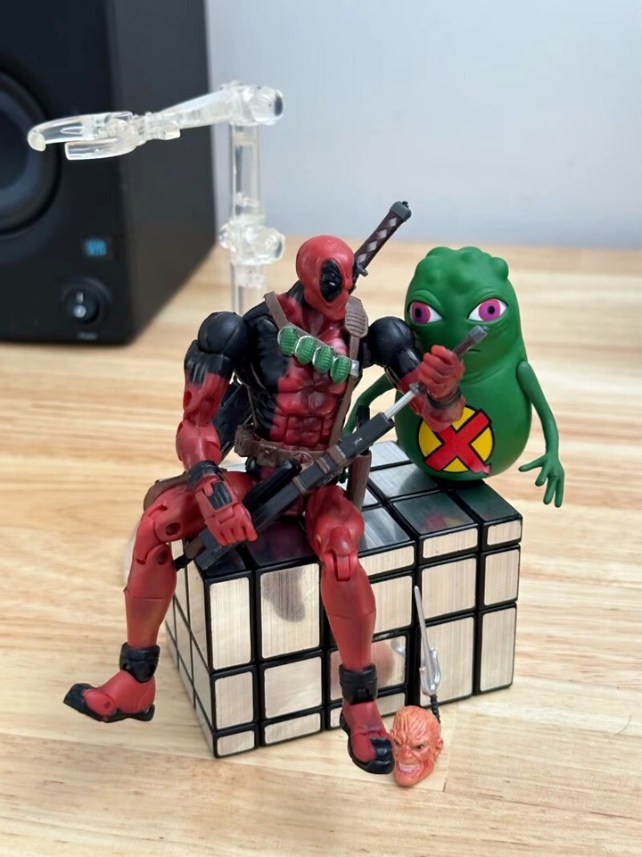 Toy Biz Marvel Legends Series VI Deadpool & Dool 6" Action Figure | eBay