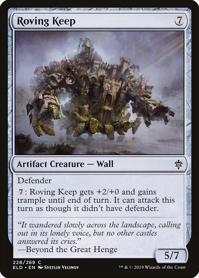 Roving Keep Throne of Eldraine Foil for sale online | eBay