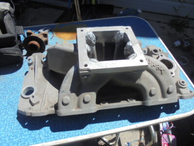 Aluminum Intake BBC DART WELDED Dominator IHRA NHRA K&N WISSOTA Rat Rod ...