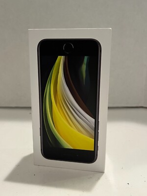 iPhone SE 128 GB Black Apple, Box Only, Model A2275, 2020, Clean | eBay