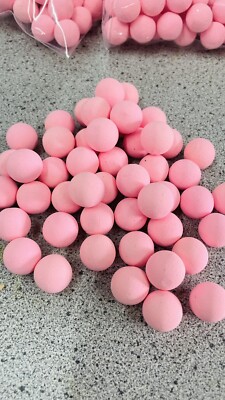 50 x Light Pink 14mm Pop Ups - Carp Fishing - Strawberry Coconut ...