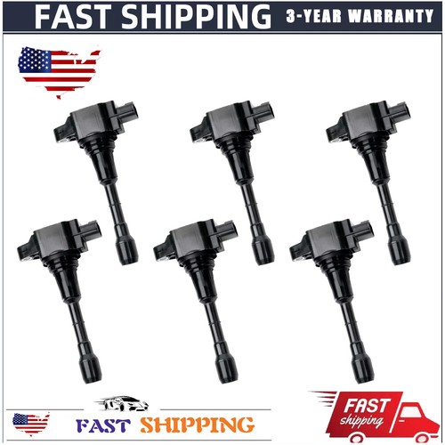 6X Ignition Coils 22448-JA10A For 2008-2012 Infiniti EX35 3.5L V6 ...