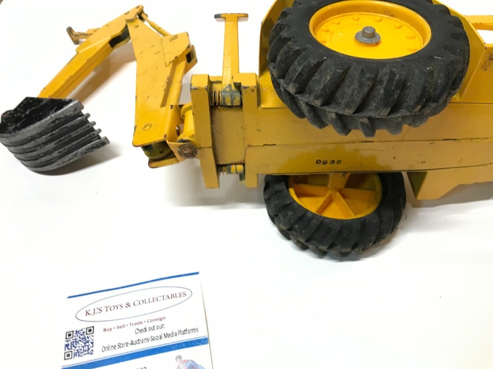 Vintage Ertl Backhoe Loader Ford 750 Diecast Model 30” Metal ...