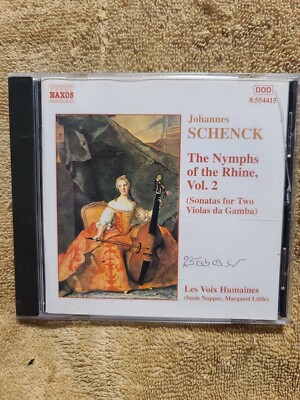 Shelf62L tested Audio Music CD~Johannes schenck- the nymphs of the ...