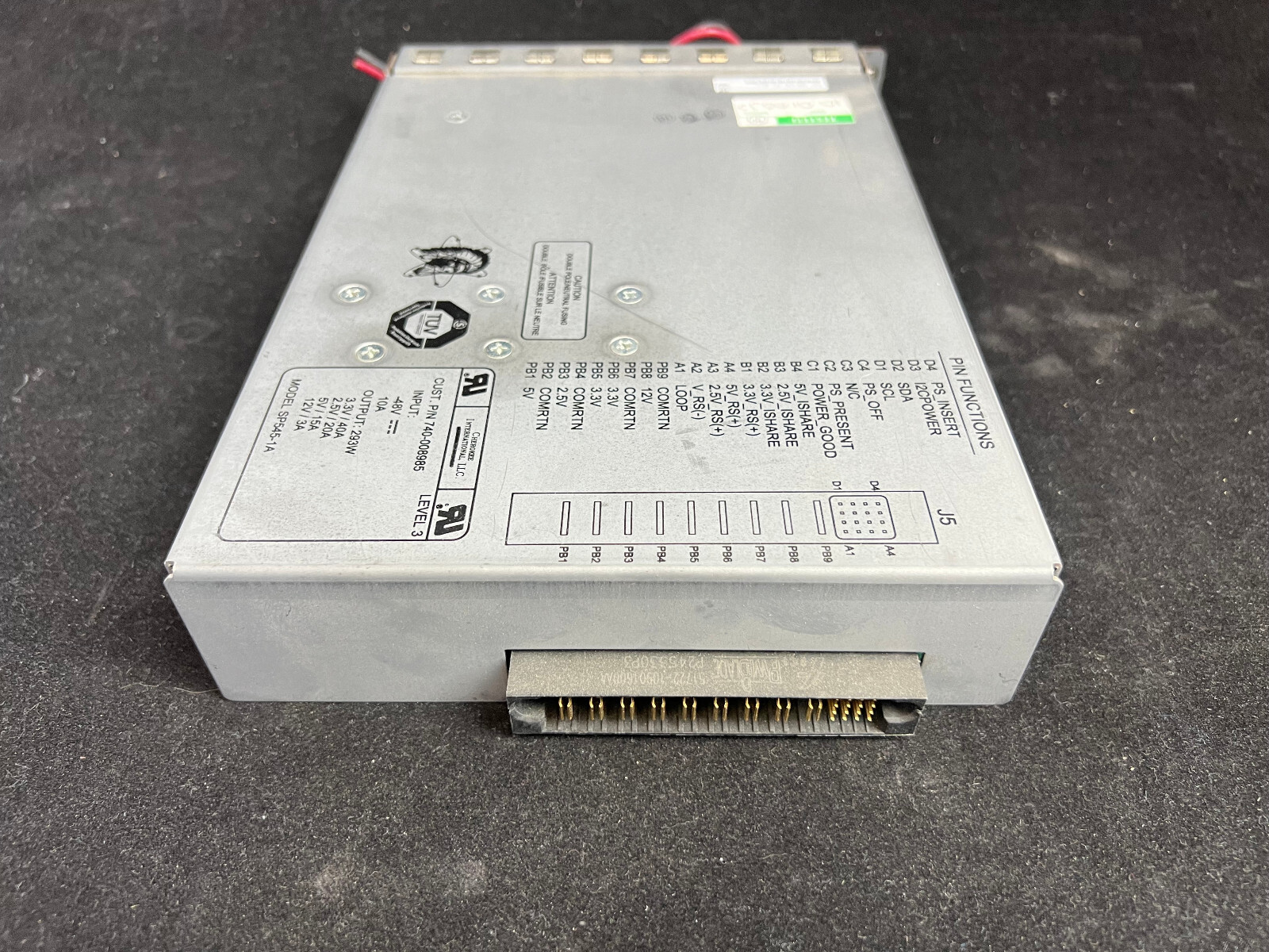 *Lot of 2* Juniper PWR-M10i-M7i-DC-S 293W DC Power supply M7i M10i ...