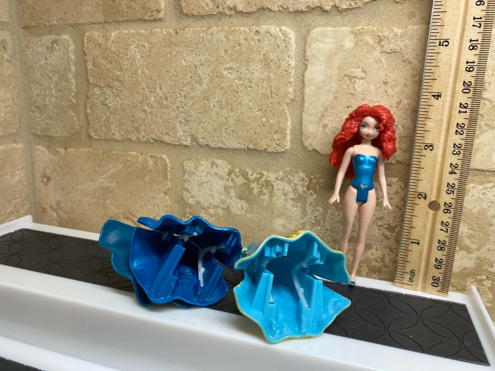 Mattel Disney Princess Merida brave Polly Pocket doll ,Magiclip dress ...