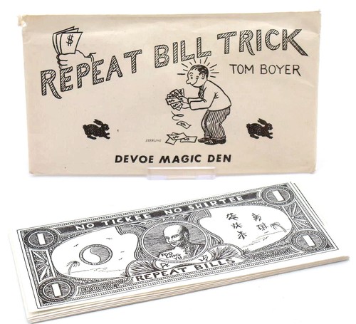 Repeat Bill Trick by Tom Boyer | eBay