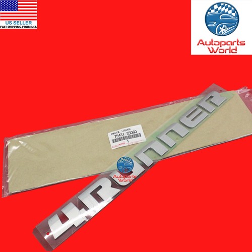 GENUINE OEM TOYOTA 2010-2024 4RUNNER LIMITED REAR LIFTGATE EMBLEM 75431 ...