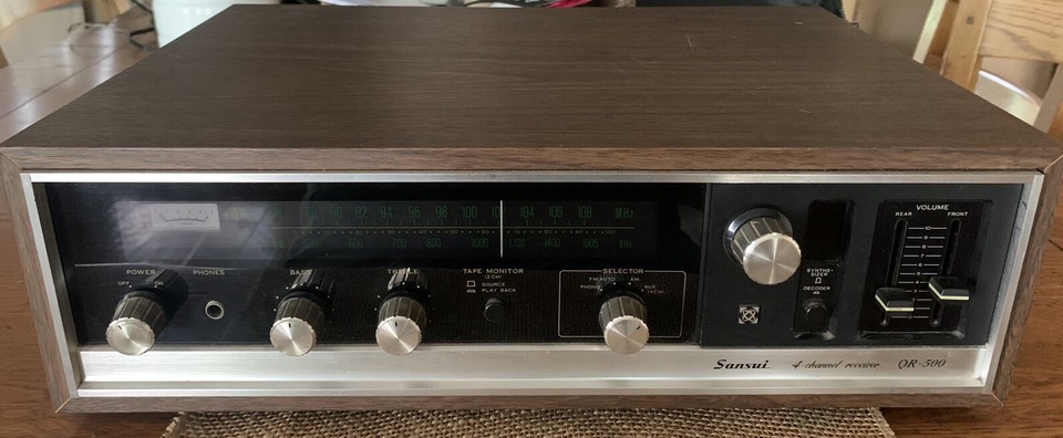Vintage Sansui QR-500 Quadraphonic Four Channel Receiver 1973 Amplifier ...