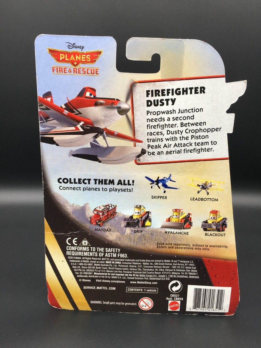 Disney Planes Fire And Rescue Firefighter Dusty