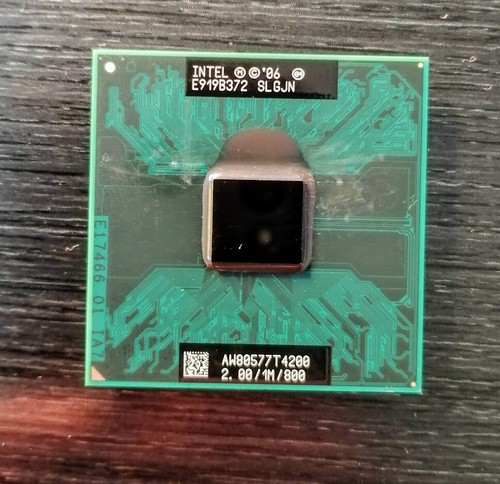 Intel Pentium Dual-Core T4200 2.0GHz 1MB 800 CPU Processor SLGJN ...