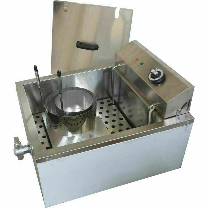 Funnel Cake Fryer Deep Fryer 110V Commercial Restaurant Full Stainless ...