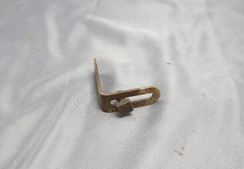 Vintage Hand Grinder Guide Part , L-shaped, 1/4" Bolt size Tool Rest | eBay