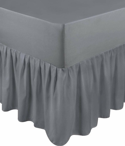 Extra Deep Fitted Valance Sheet Bed Sheets Single Double King Super ...