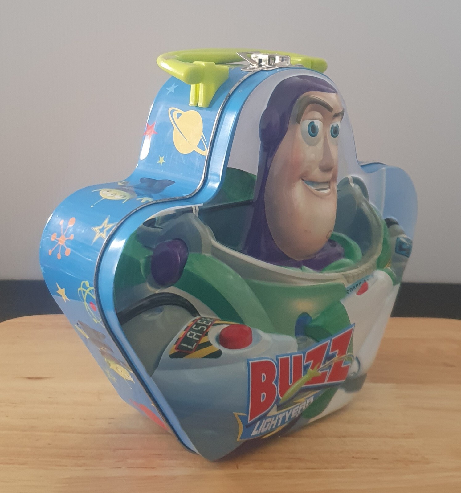 Disney/Pixar Buzz Lightyear Lunch Box Empty Tin Container | eBay Australia