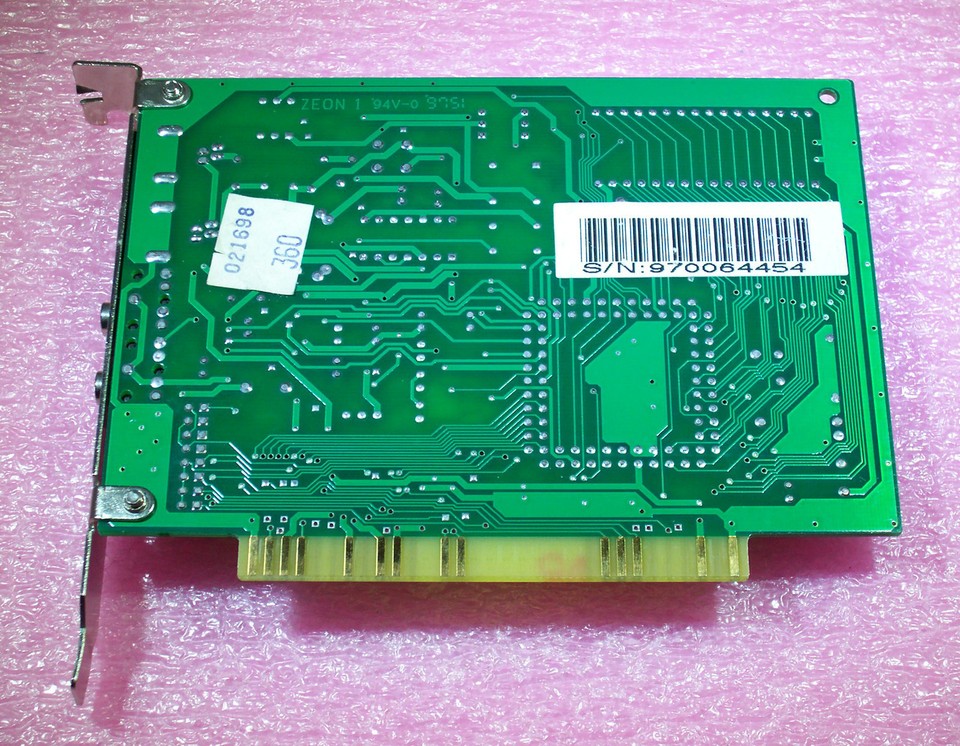 ROCKWELL INTERNAL ISA MODEM DM-56V14H K56flex 1JBTAI-31412-M5-E ...