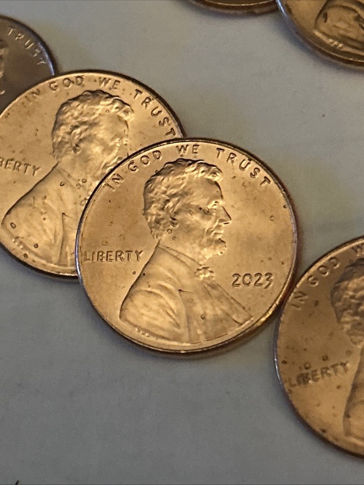 2023 Extra“V”Variety Lincoln Shield Cent Gem BU Mint State RD From OBW ...