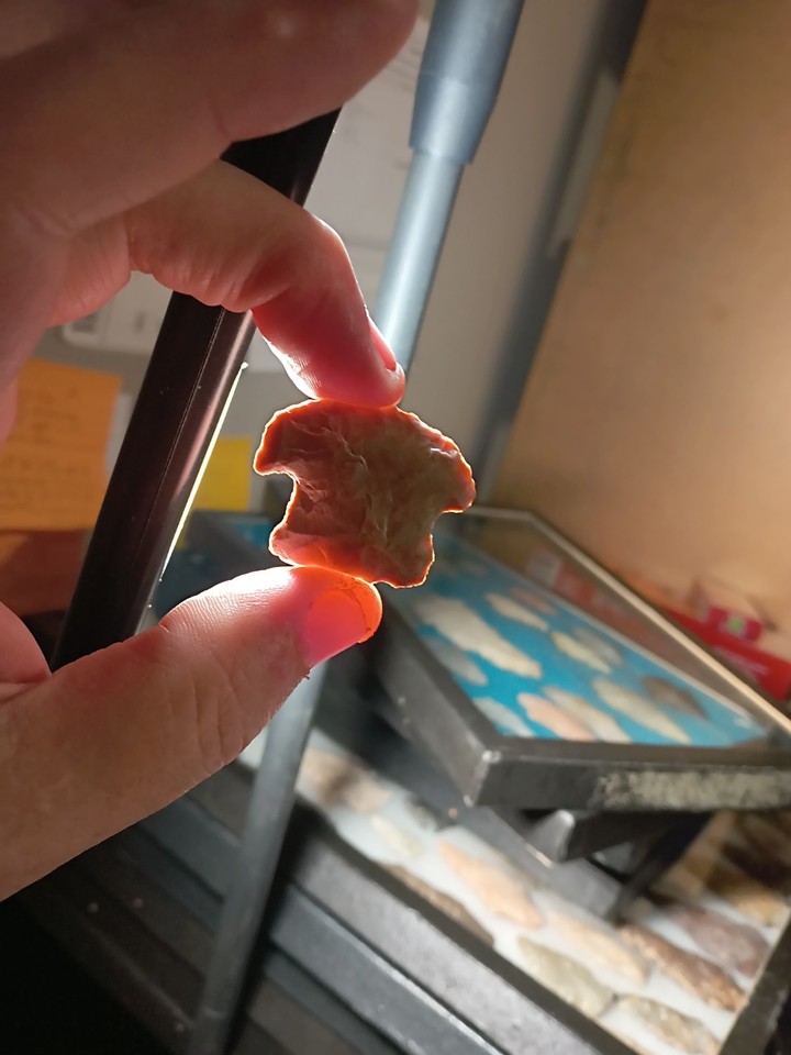 Authentic Drill Hafted Scraper Perforator Thumb Scraper Etc. Arrowhead ...