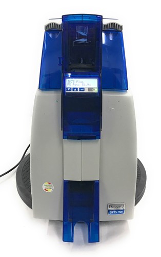 Datacard SP75 Plus Dual Sided ID Card Printer w/ Lamination and USB ...