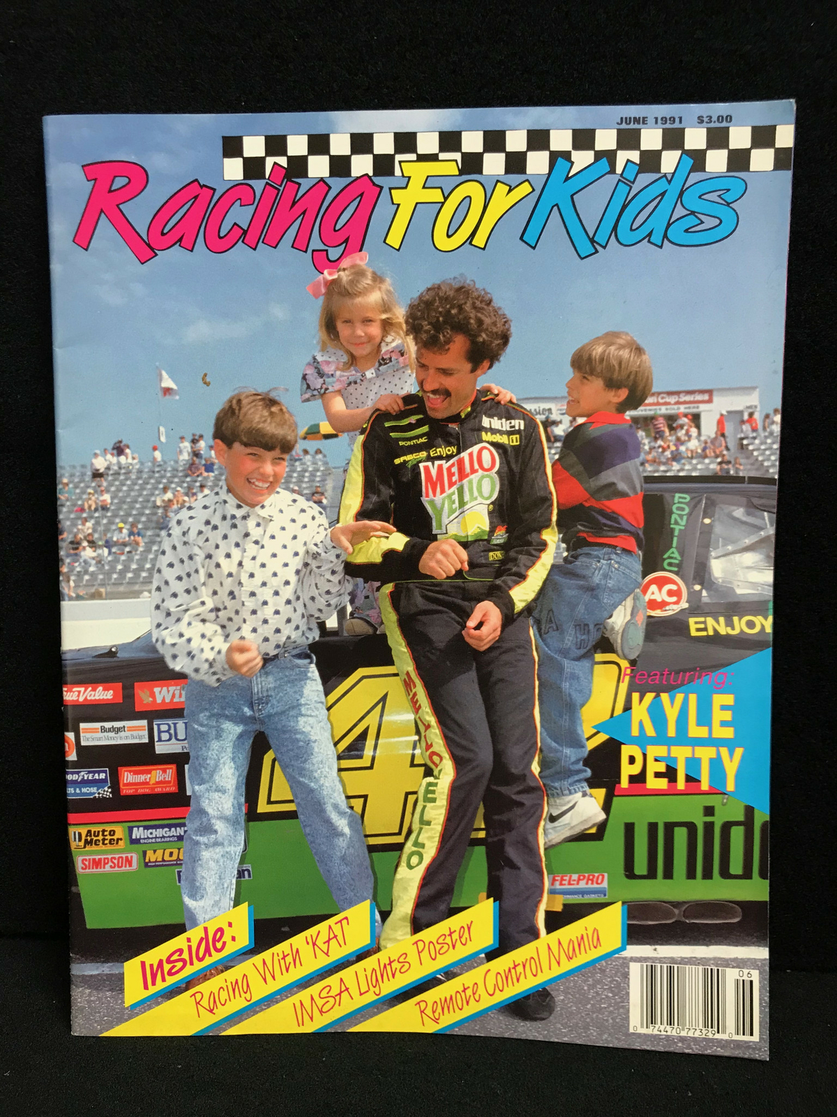 Racing For Kids Magazine June1991 Issue Kyle Petty Cover | eBay