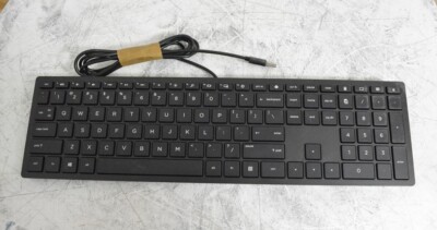 HP TPC-P001K 928922-001 USB Slim Keyboard | eBay