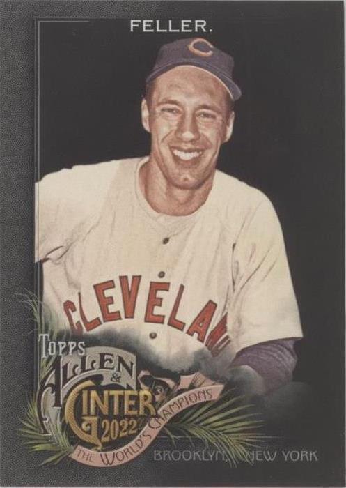 2022 Topps Allen & Ginter X - Bob Feller #241 for sale online | eBay