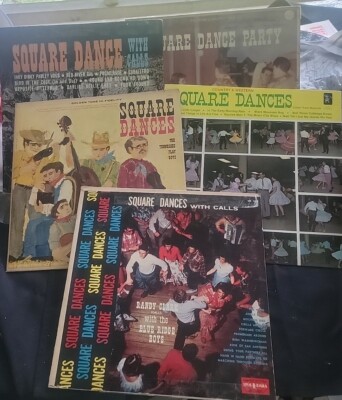 Lot of 5 Square Dance Vinyl Albums ** | eBay