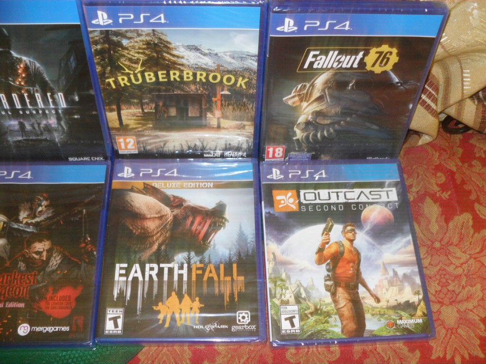 PS4 Adventure Game Bundle/Lot of 10 Playstation 4 Games: All New/Sealed ...