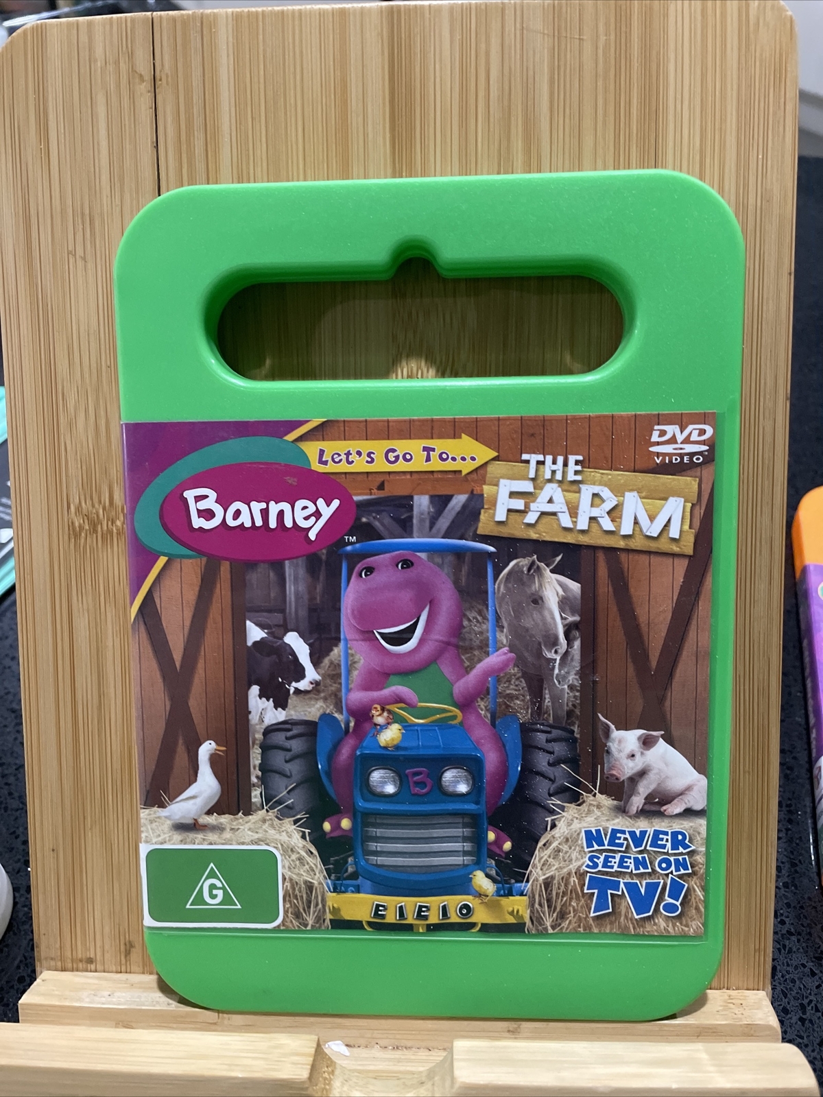 BARNEY Let's Go To The Farm DVD Region 4 | Grelly USA