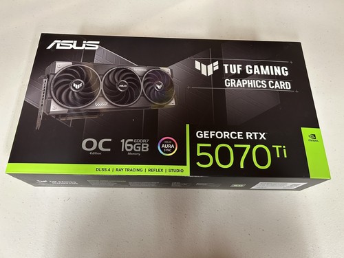 ASUS TUF Gaming GeForce RTX 5070 Ti 16GB GDDR7 OC GPU *OPEN BOX* | eBay