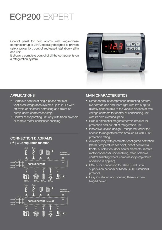 Pego ECP202 Expert Electronic Controller Control Panel ECP 202 ex ...