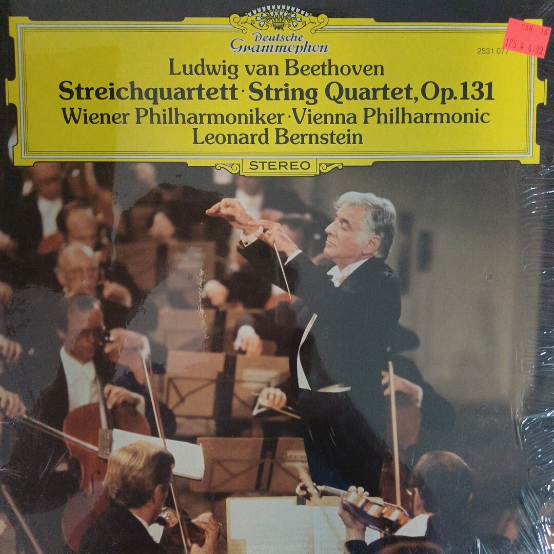 DG 2531 077 *GERMAN* BEETHOVEN QUARTET OP 131 *VPO BERNSTEIN *IN SHRINK ...
