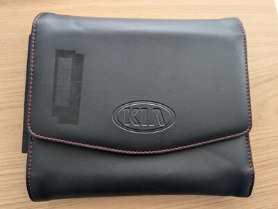Kia Leather Service Wallet for Car Manuals & Books - Original Kia ...