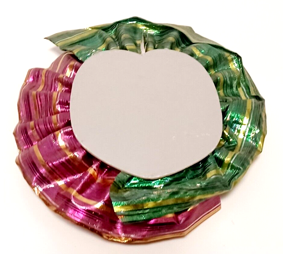 Porcelain Mask Wall Hanging French Clown Pierrot Doll Pink Purple Green ...