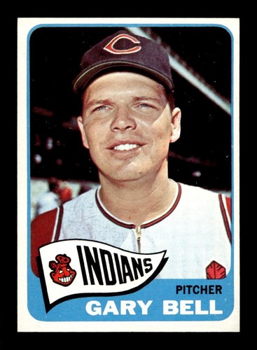 1965 Topps #424 Gary Bell Indians EX-MT+ *y5 | eBay