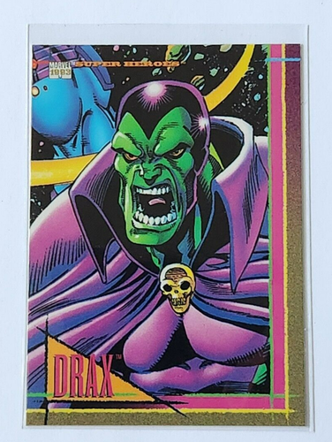 1993 MARVEL DRAX TRADING CARD | eBay