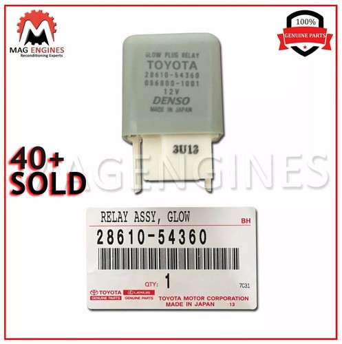 28610-54360 GENUINE OEM GLOW PLUG RELAY ASSY 2861054360 | eBay