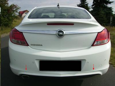 OPEL / VAUXHALL INSIGNIA - REAR SKIRT / SPOILER / LIP - OPC / VXR look ...