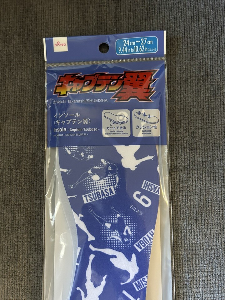 Insole Captain Tsubasa Soccer Manga Yoichi Takahashi SHUEISHA anime 24 ...