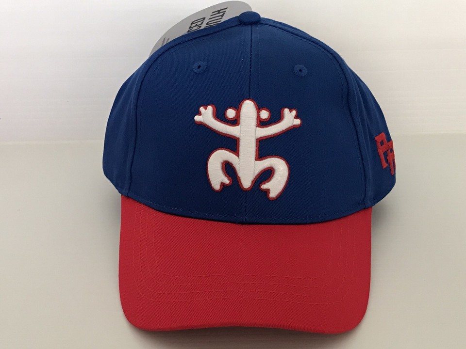 ROBIN RUTH PUERTO RICO COQUI TAINO Blue Embroidery CAP HAT 1size ADJUST ...